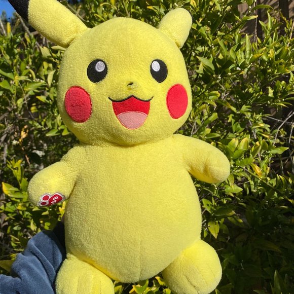 Build-A-Bear | Toys | Build A Bear Bab Workshop Pokemon Pikachu Plush Stuffed Animal Yellow 26 ...